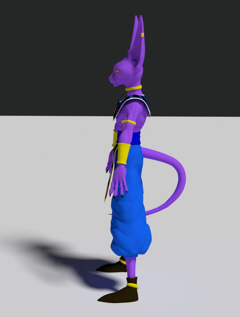 Beerus 3D Model - TurboSquid 1226017