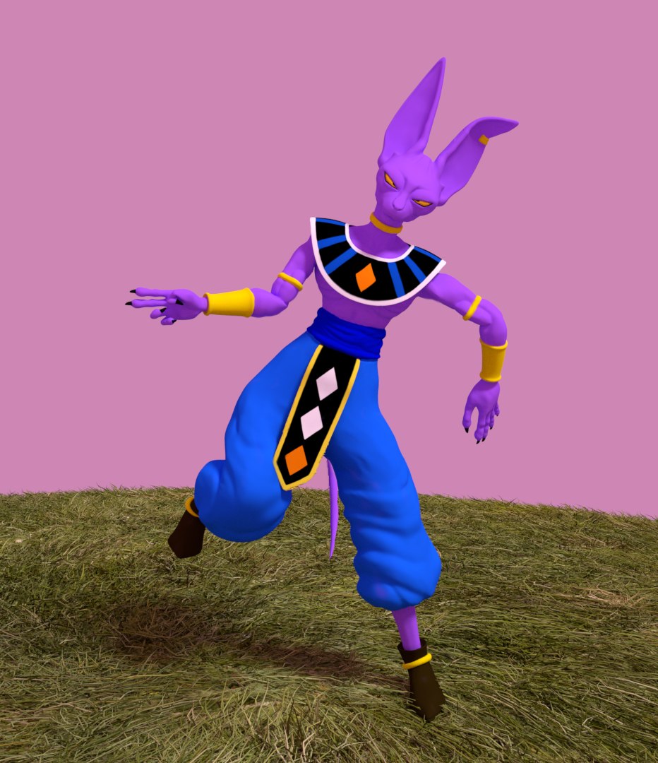 Beerus 3D Model - TurboSquid 1226017