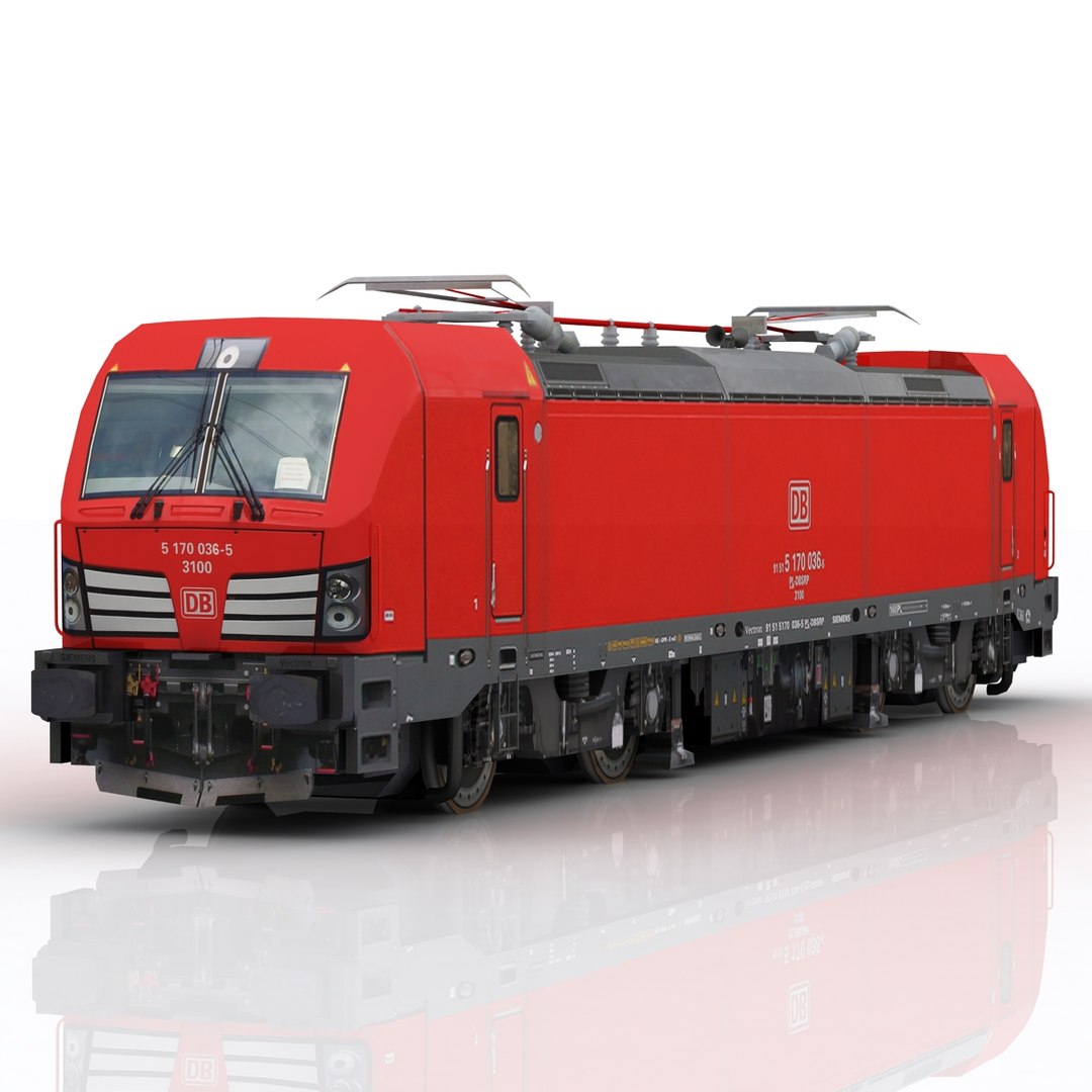 Siemens Vectron Db 3d Model