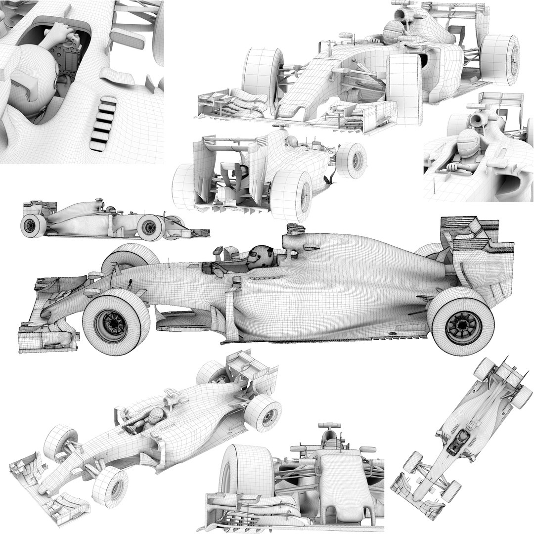 3d Formula 1 2016