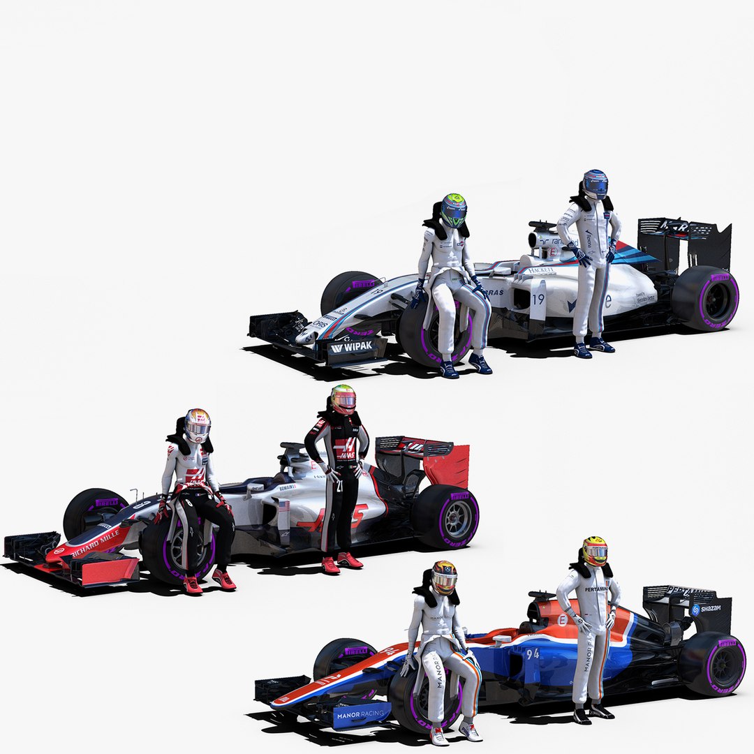 3d Formula 1 2016