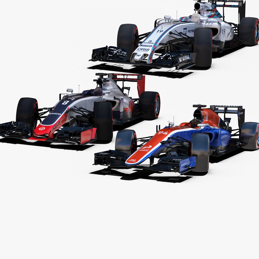 3d Formula 1 2016