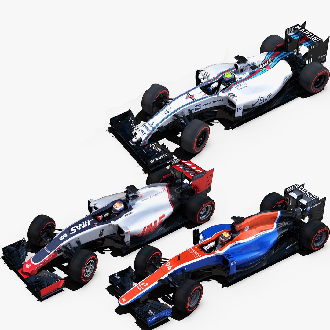 3d Formula 1 2016