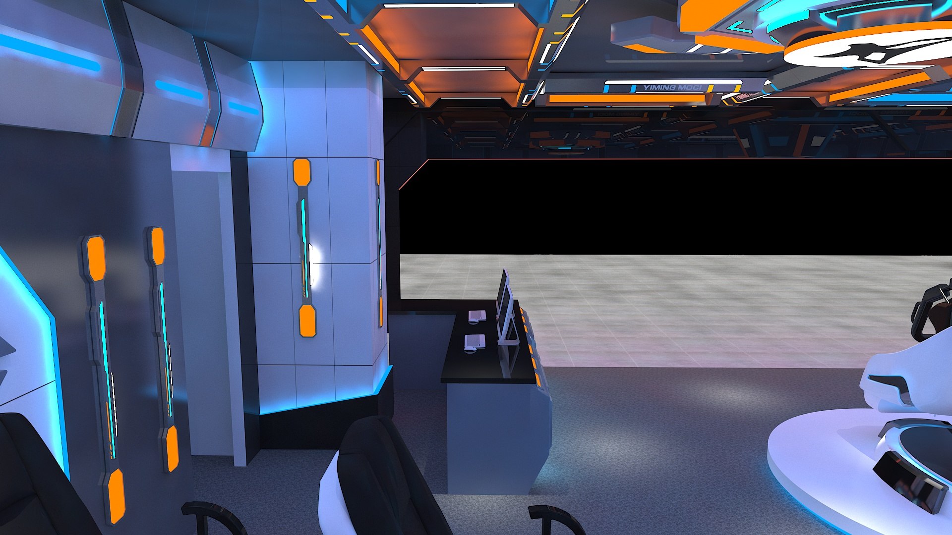 VR Experience Hall 3D Model - TurboSquid 1965803