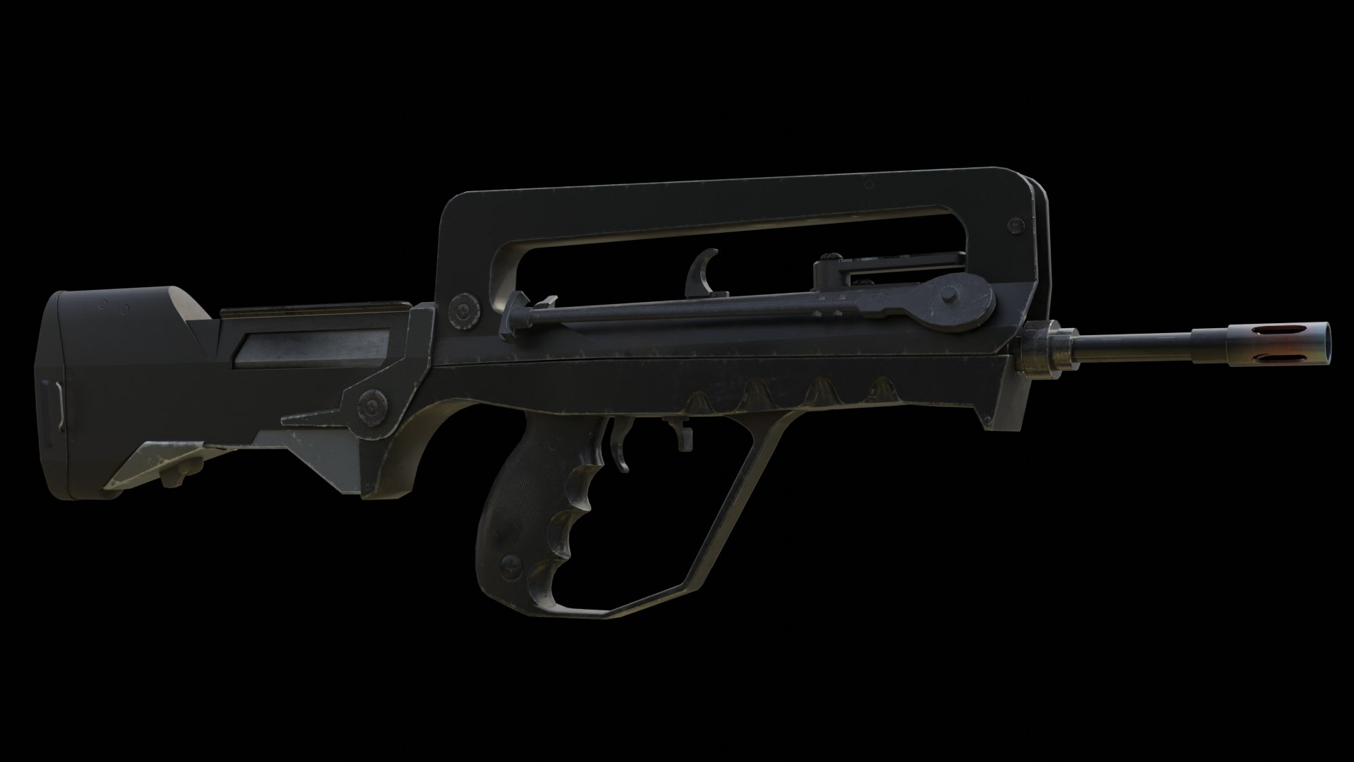 Famas F2 model - TurboSquid 1918395