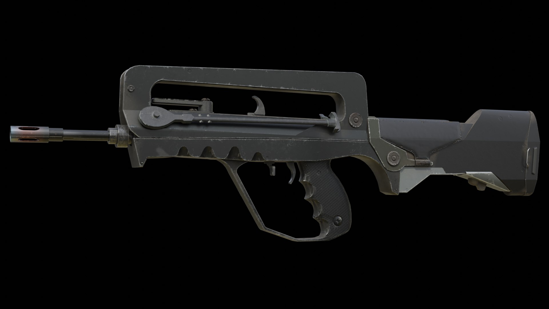 Famas F2 model - TurboSquid 1918395