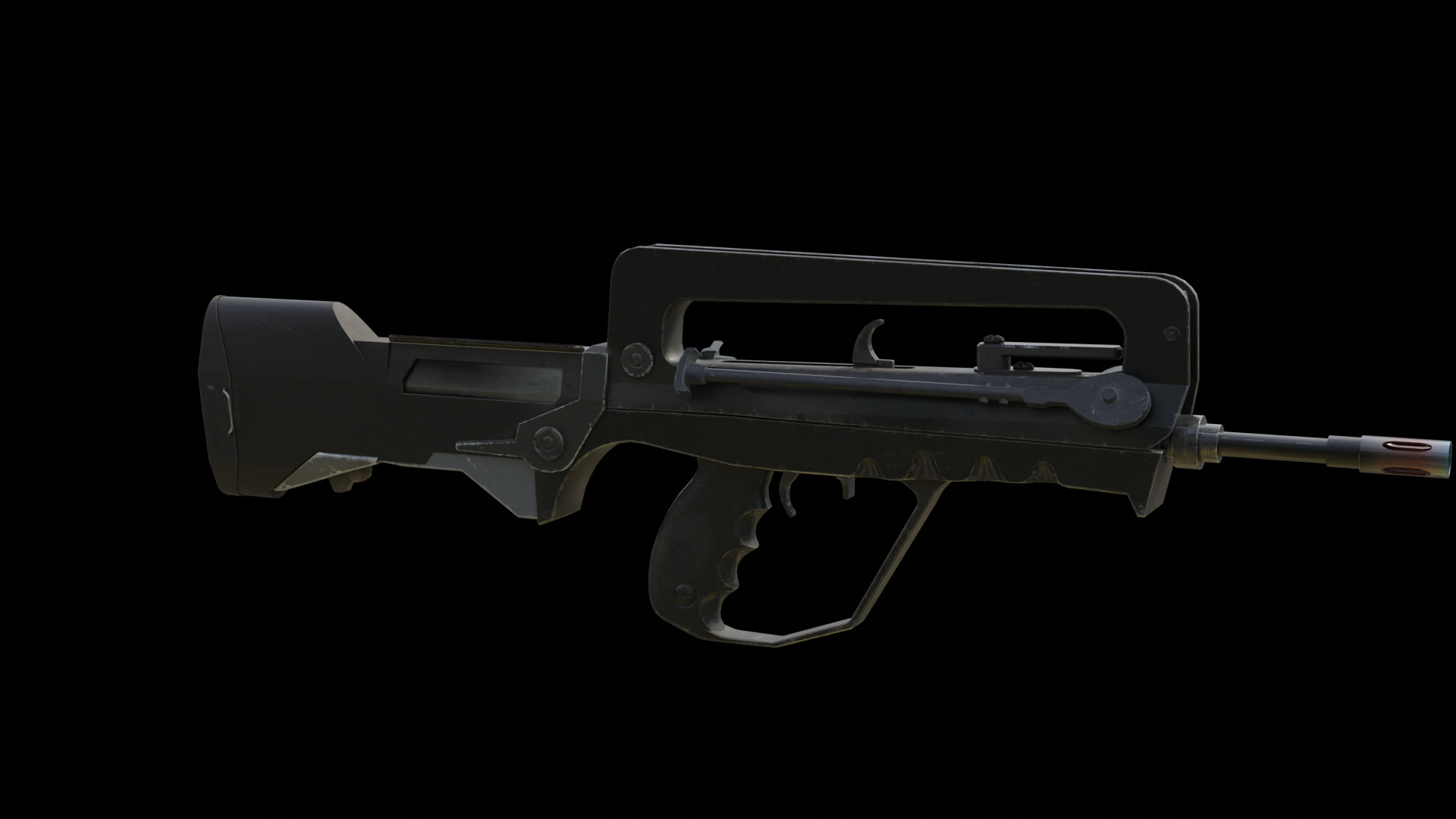 Famas F2 model - TurboSquid 1918395