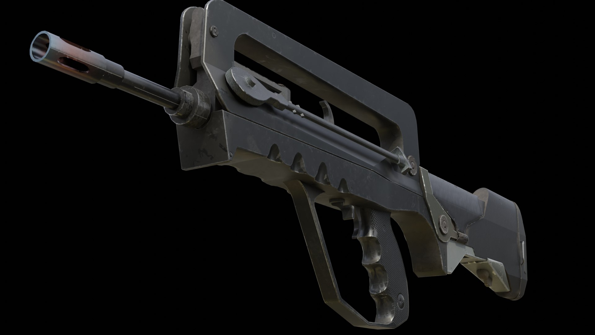 Famas F2 model - TurboSquid 1918395