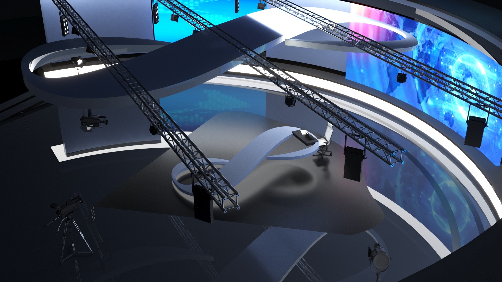 3D VR Studio SD 18 Model - TurboSquid 2090453