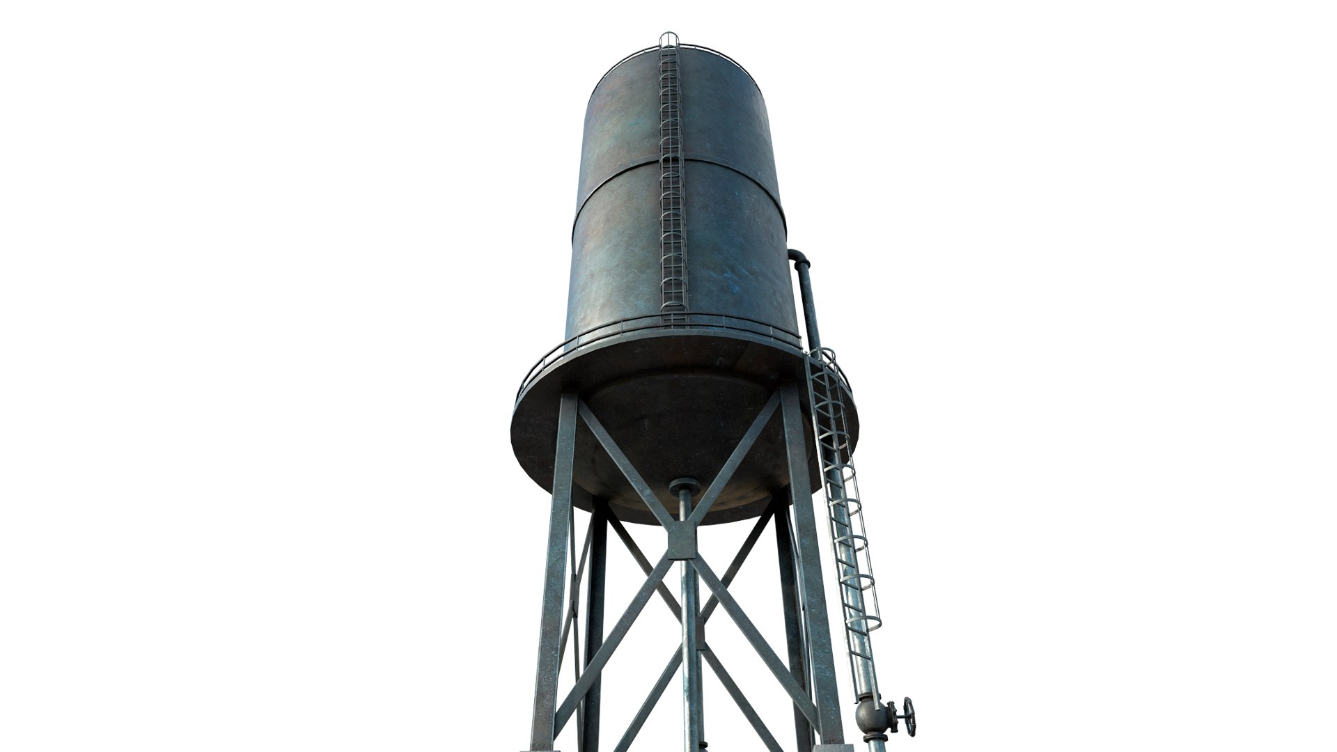 Industrial Tank V4 Model - TurboSquid 1883743