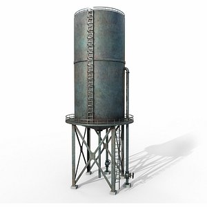 3D Industrial Chemical Tank - TurboSquid 1360756