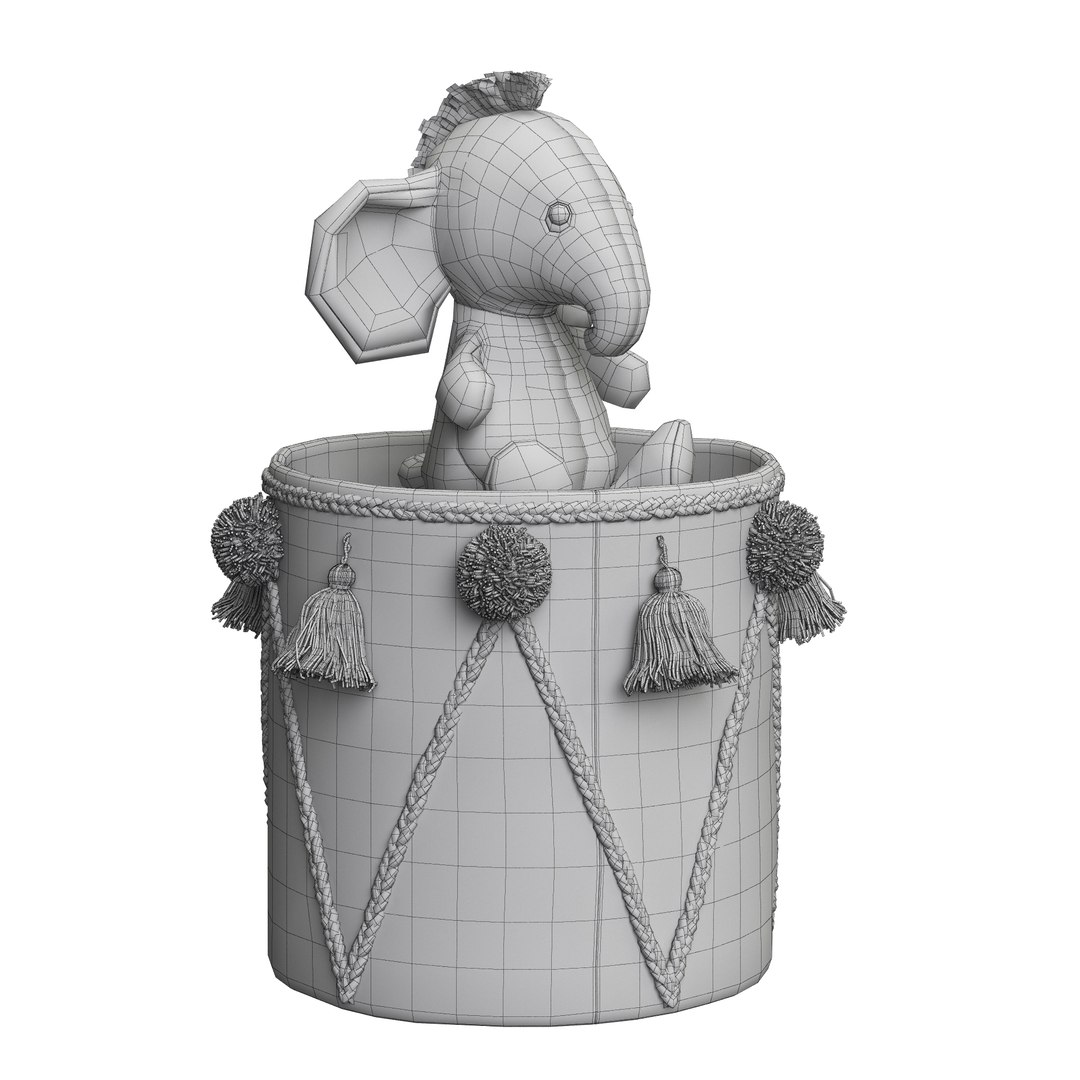 Baskets Set 16 3D Model - TurboSquid 2048153