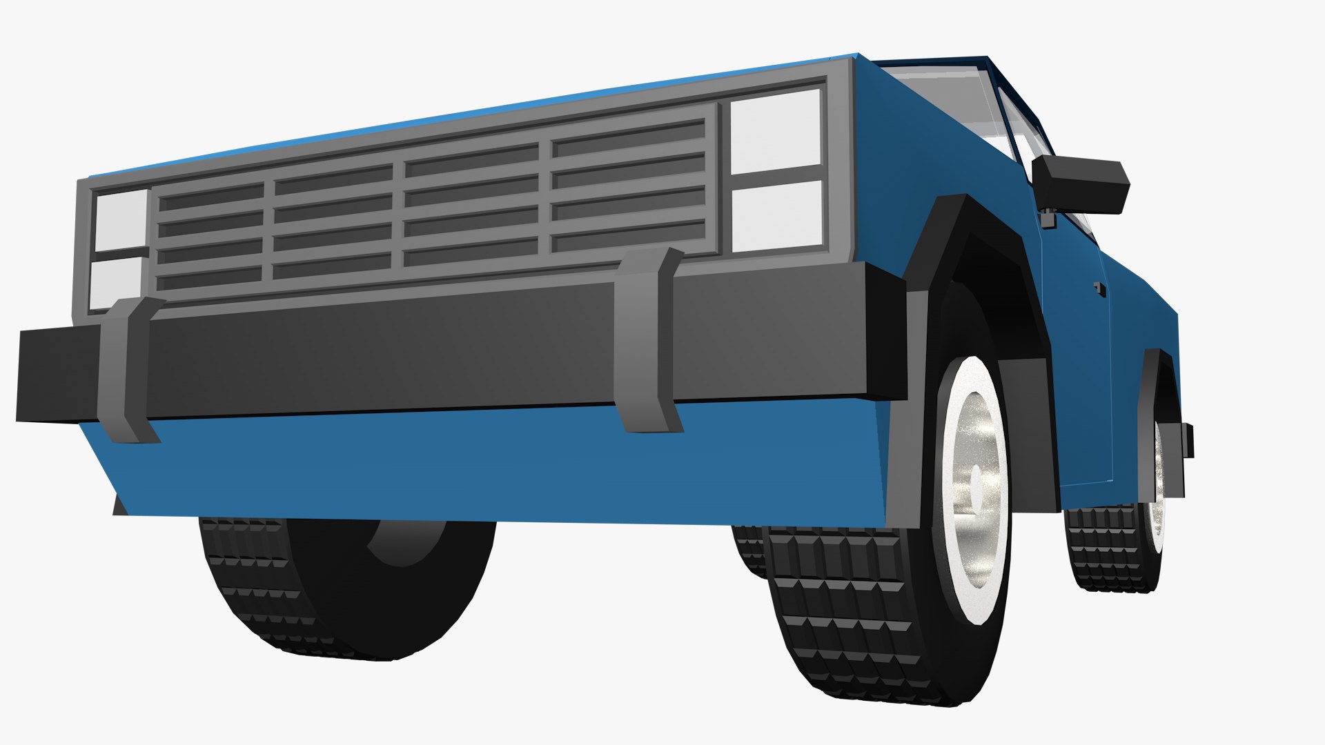 3D Pickup Truck Model - TurboSquid 2246263