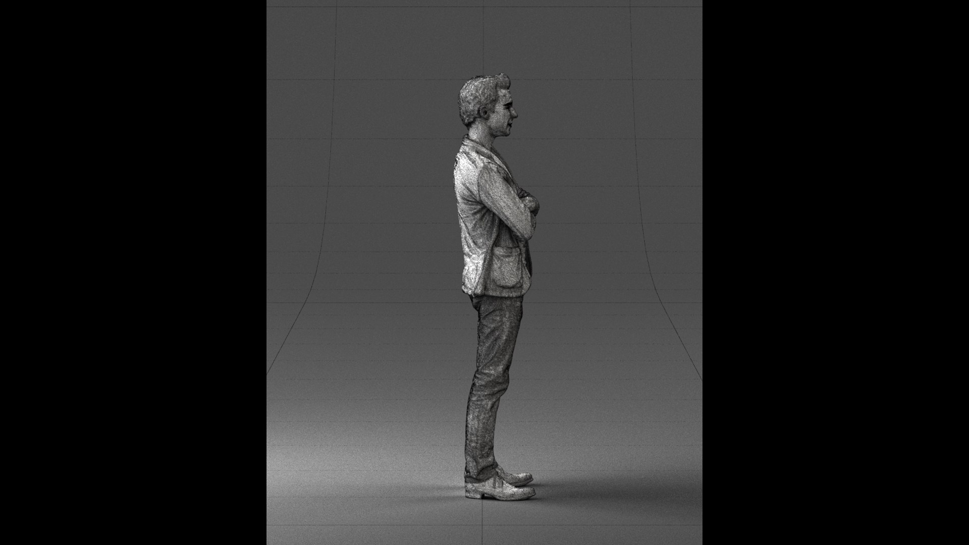 Scanned realistic human 3D model - TurboSquid 1642961
