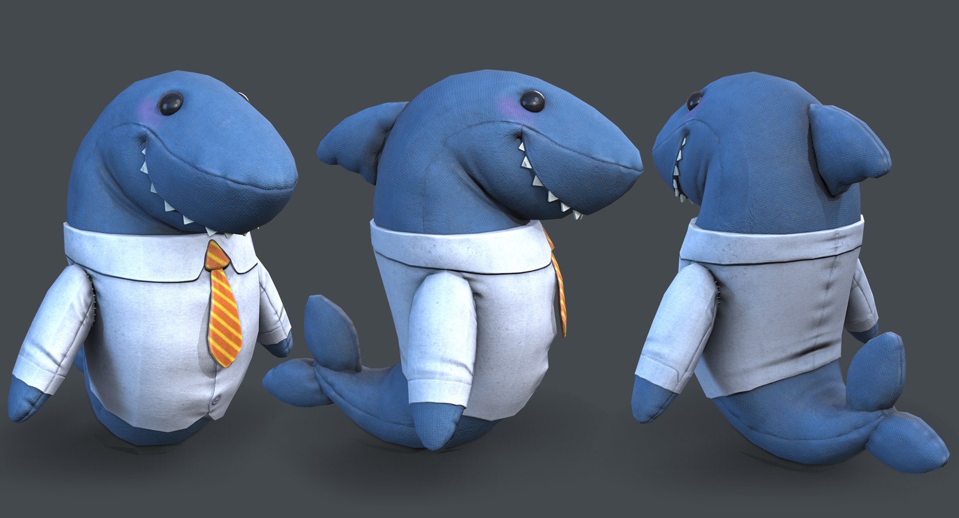3D shark toy - TurboSquid 1446869