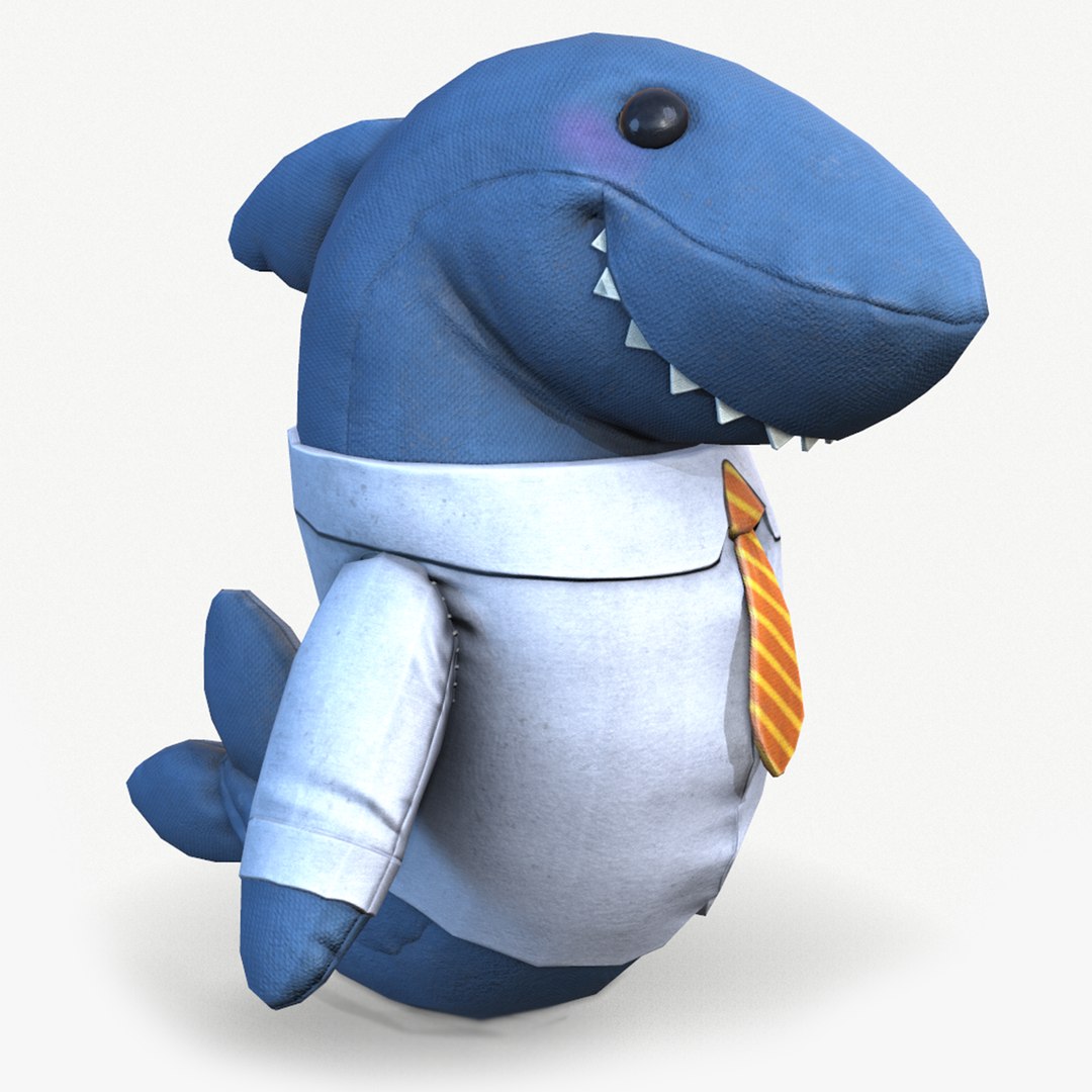 3D shark toy - TurboSquid 1446869