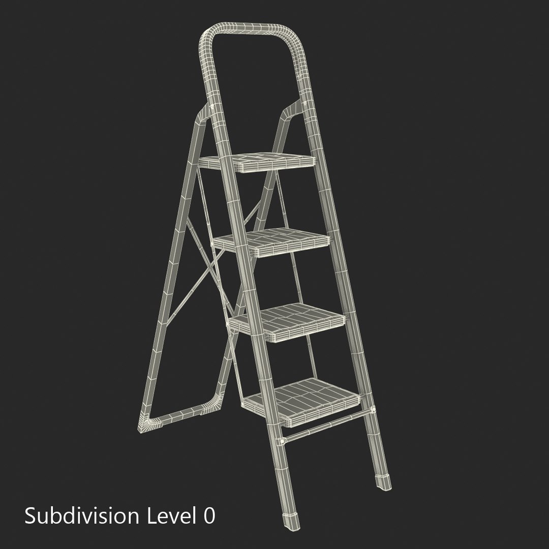 3d Model Step Ladder