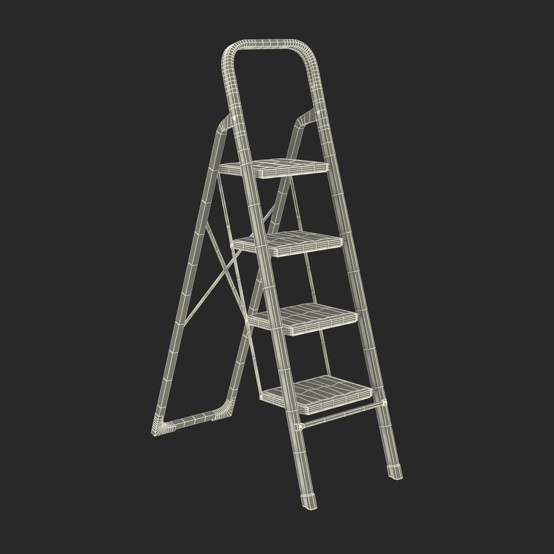 3d Model Step Ladder