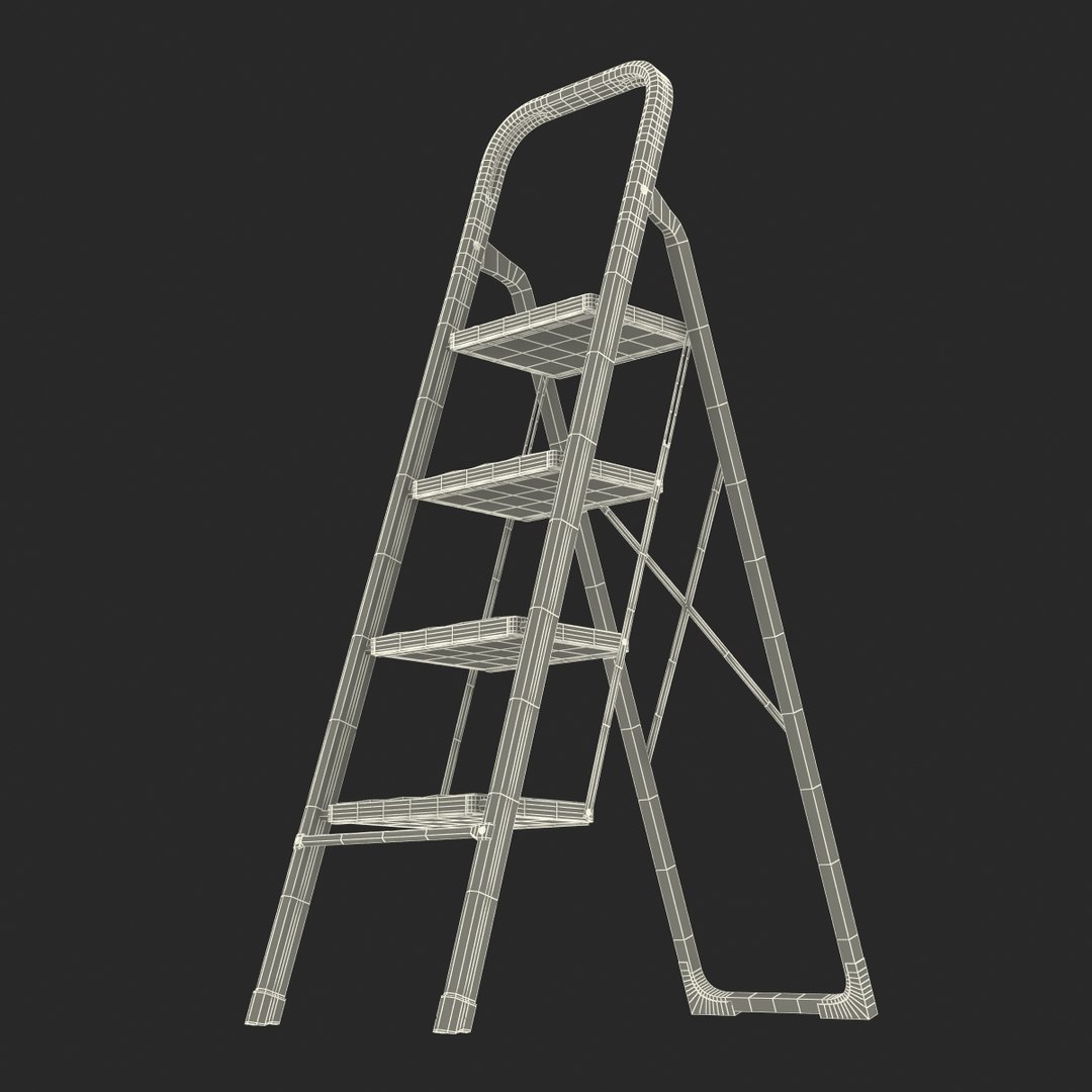 3d Model Step Ladder
