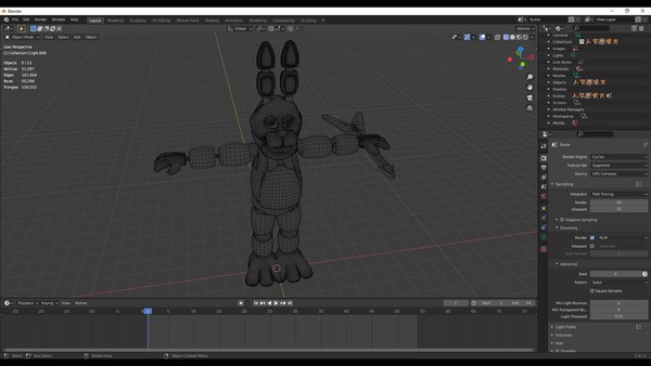 Fnaf 1 애니마트로닉스 3D 모델 - TurboSquid 2101783