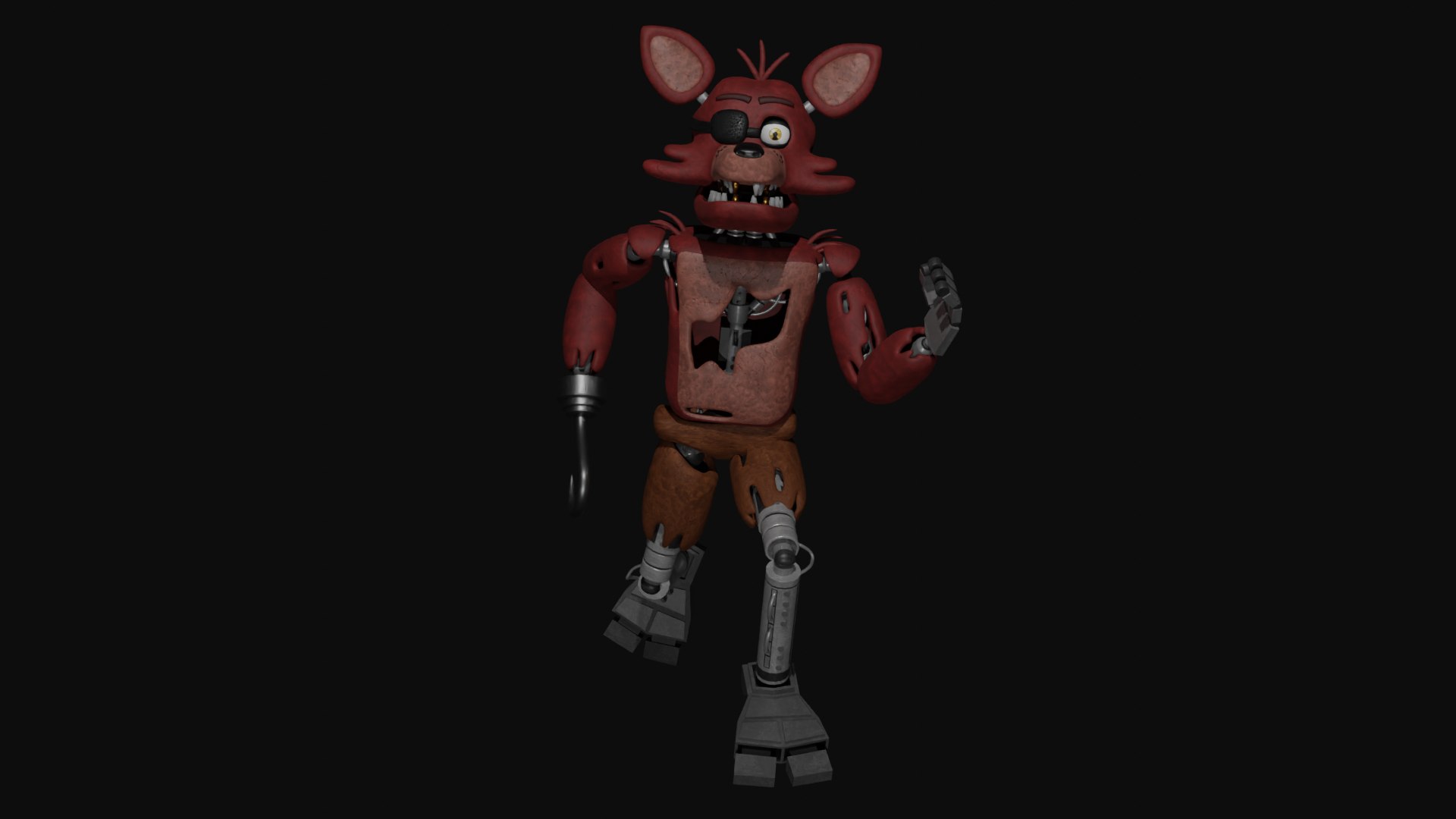 Fnaf 1 Animatronics 3D - TurboSquid 2101783