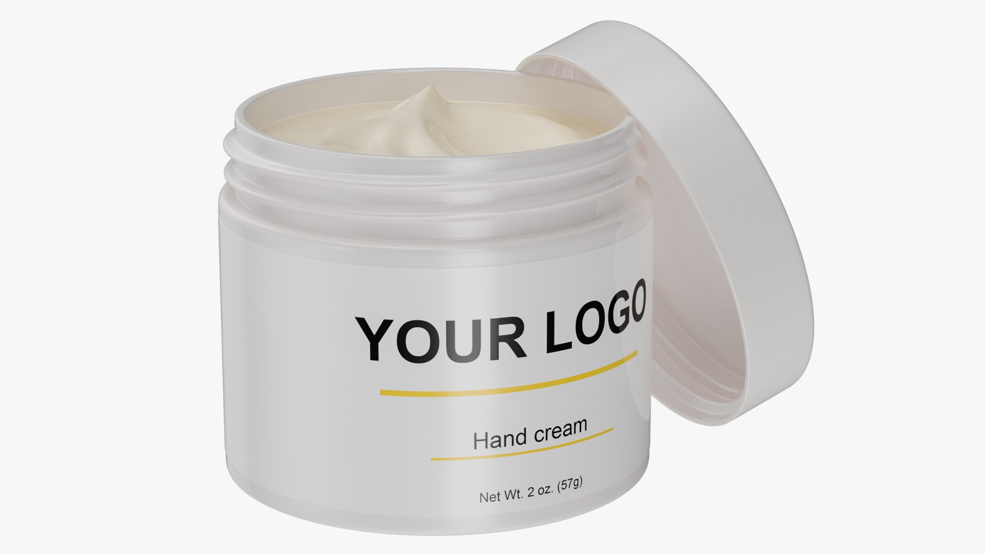 Hand Cream Jar 3D Model - TurboSquid 1490712