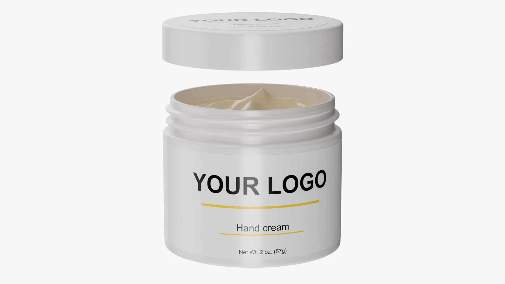 Hand Cream Jar 3D Model - TurboSquid 1490712