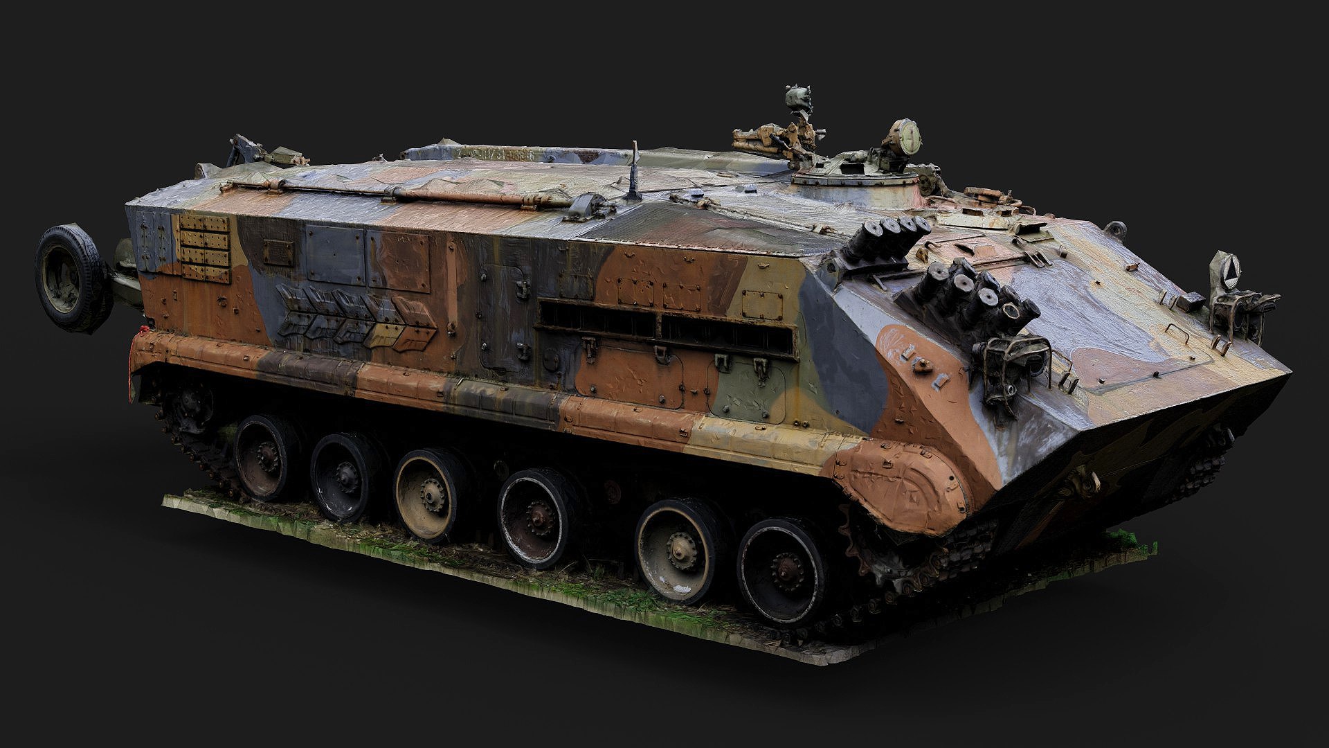 3D Soviet Military Engineering Abandoned Vehicle Photogrammetry Model ...