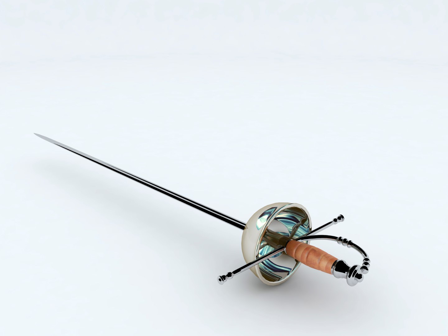 3D Rapier Model - TurboSquid 1254400