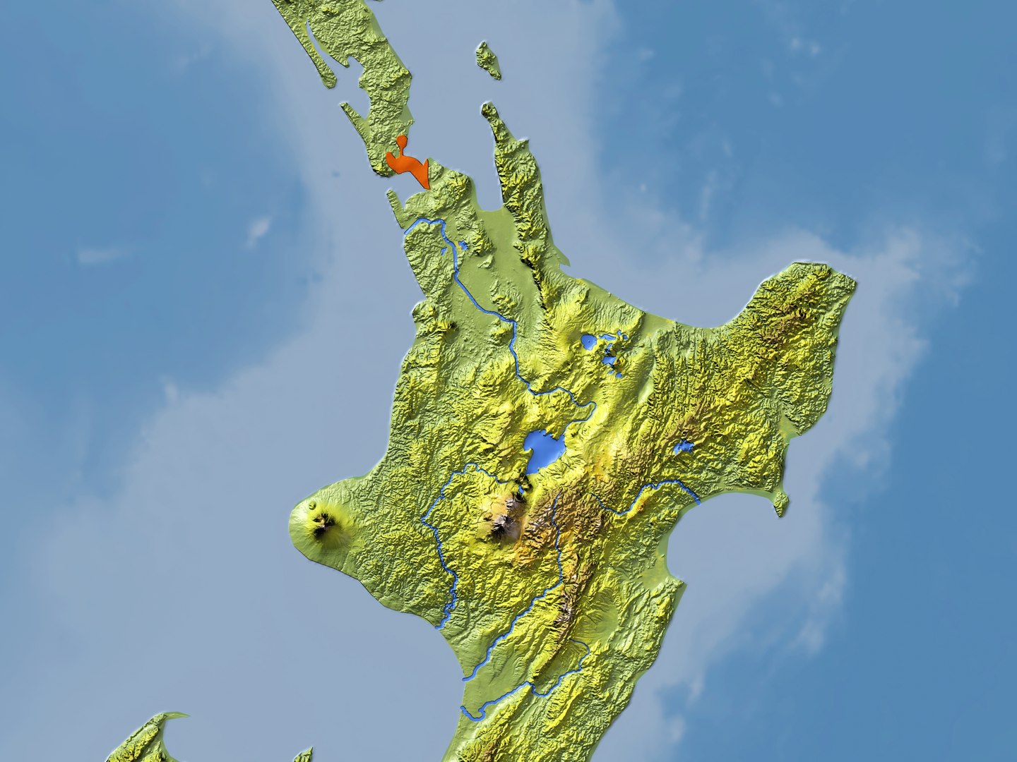 3D model new zealand resolution relief maps - TurboSquid 1281367