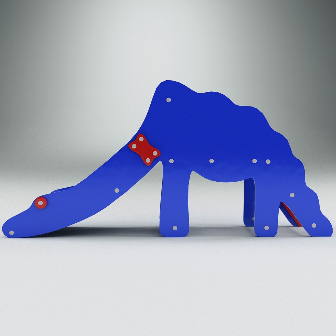 3ds Max Slide Dinosaur