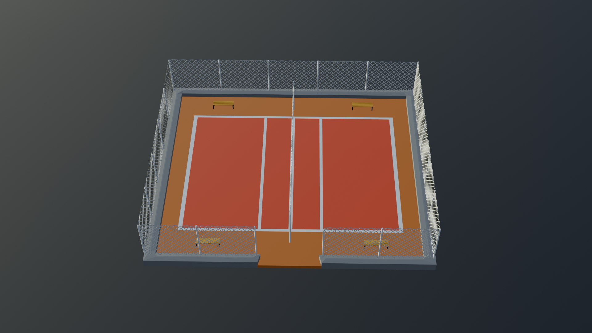 Volleyball Stadium 3D Model - TurboSquid 1882408