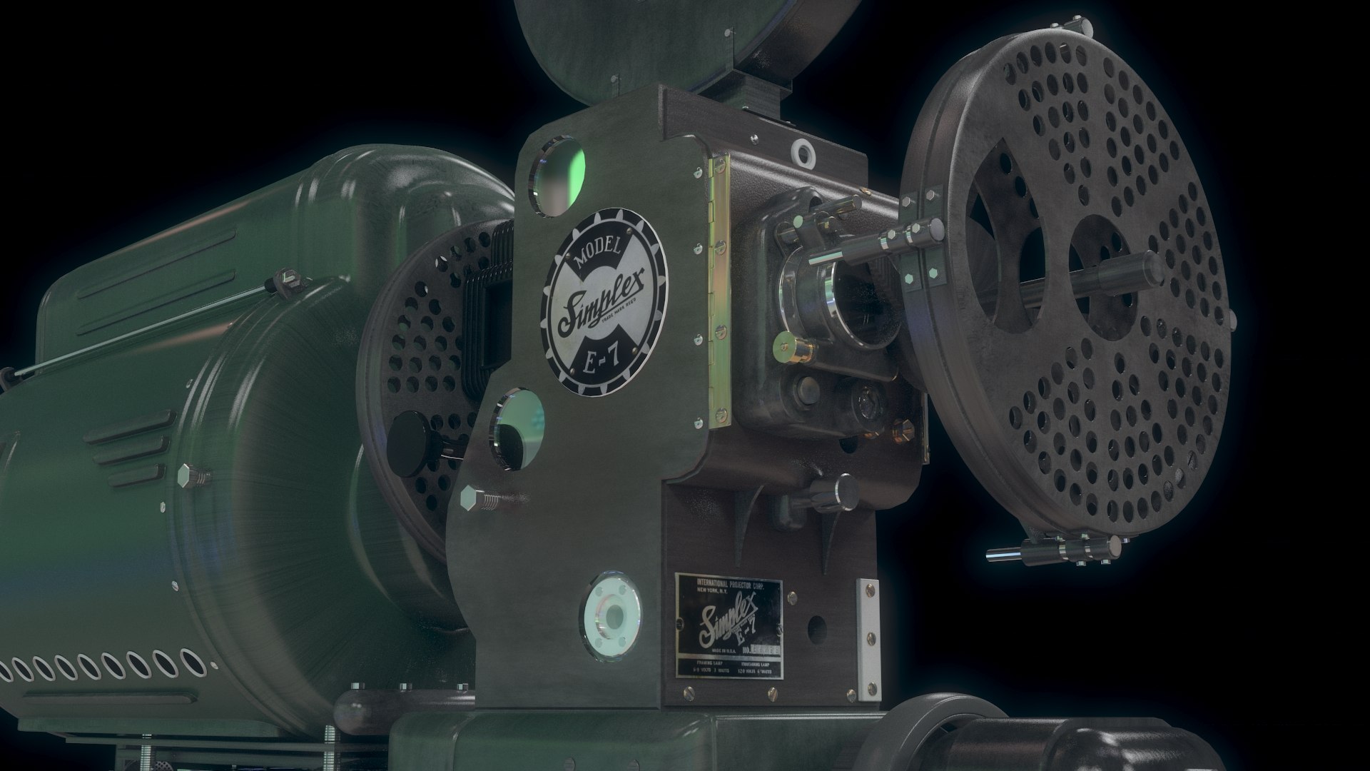 3D Projector Model - TurboSquid 1655106