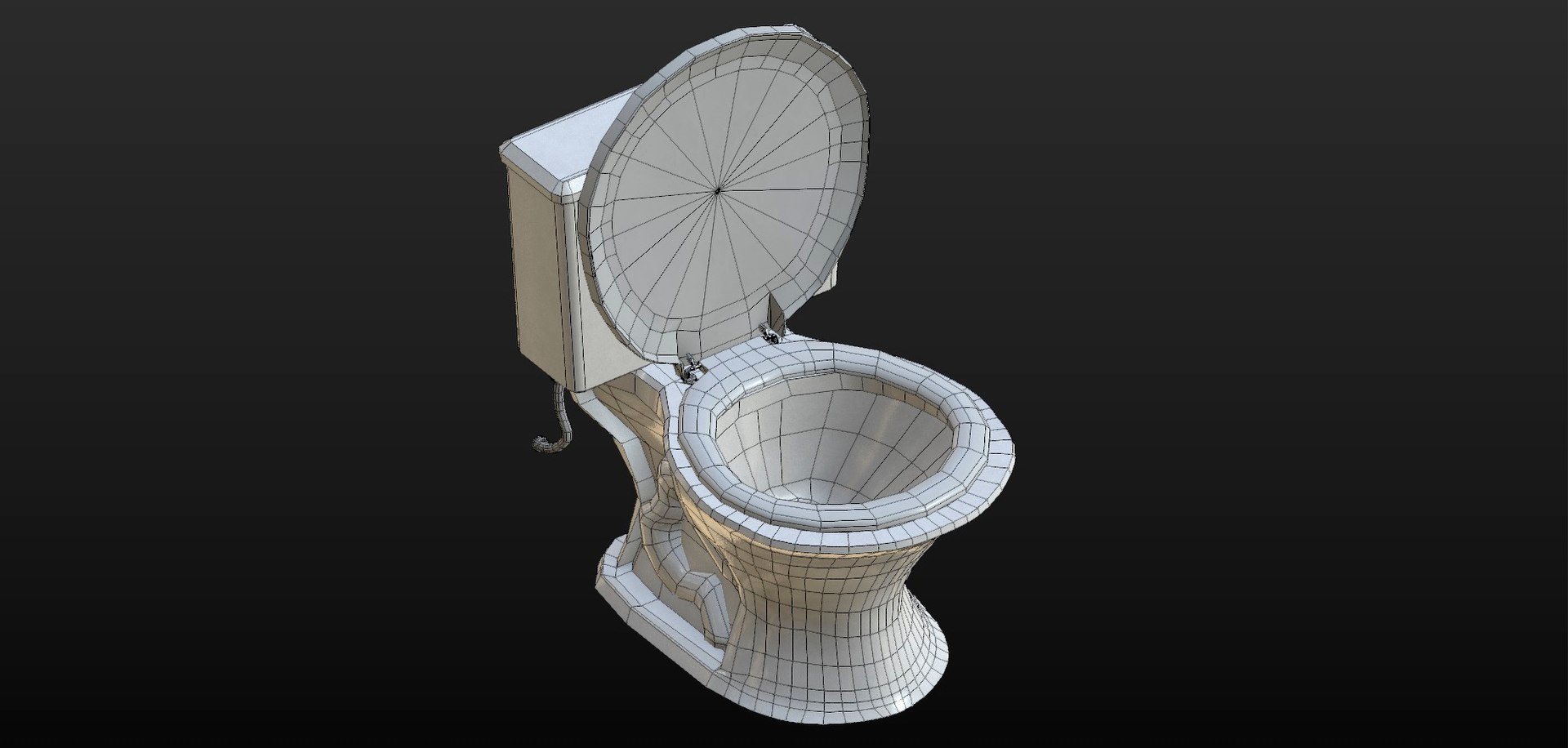 3D Toilet - Low Poly - Game Ready Model - TurboSquid 1787235