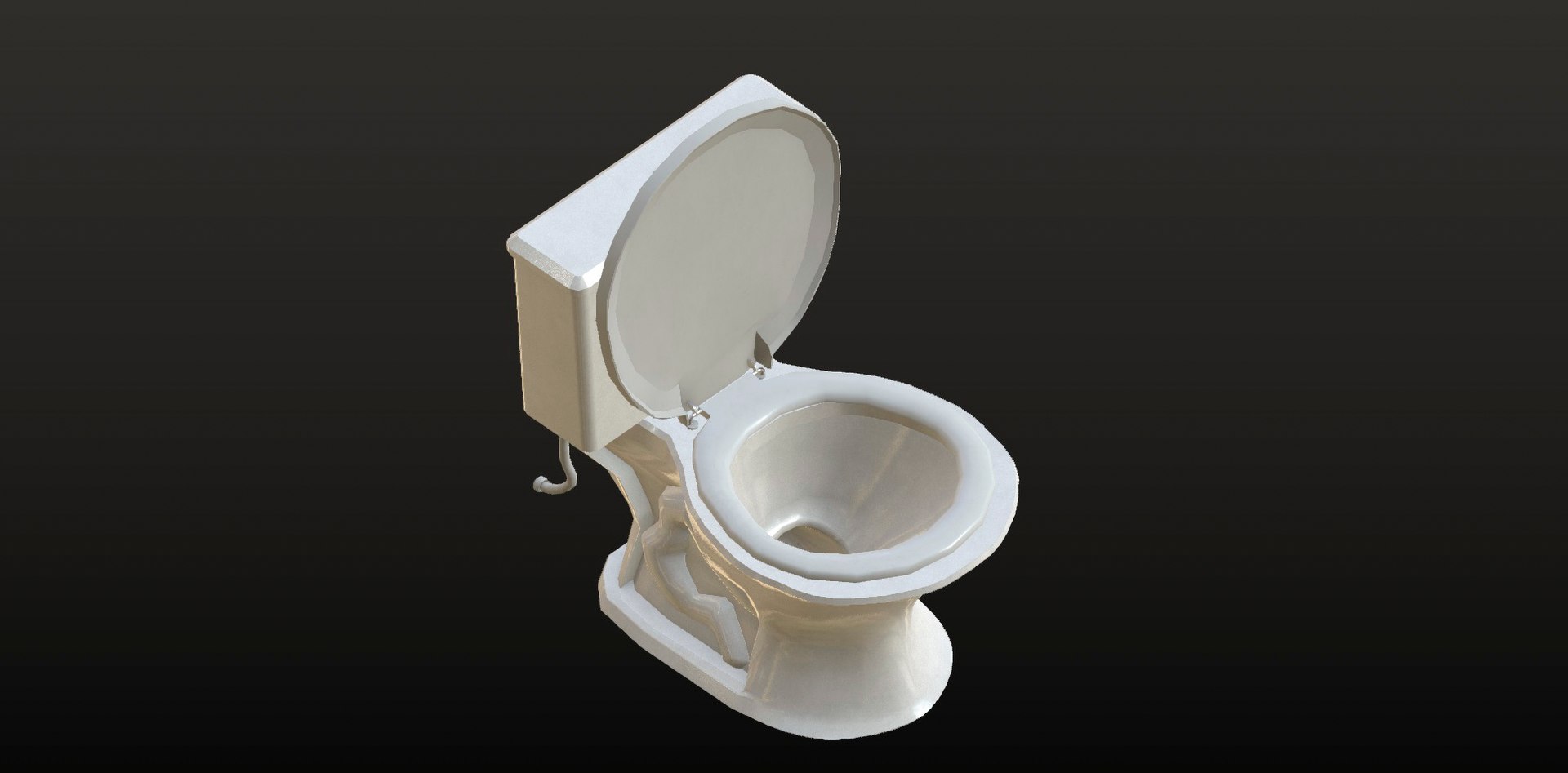 3D Toilet - Low Poly - Game Ready Model - TurboSquid 1787235