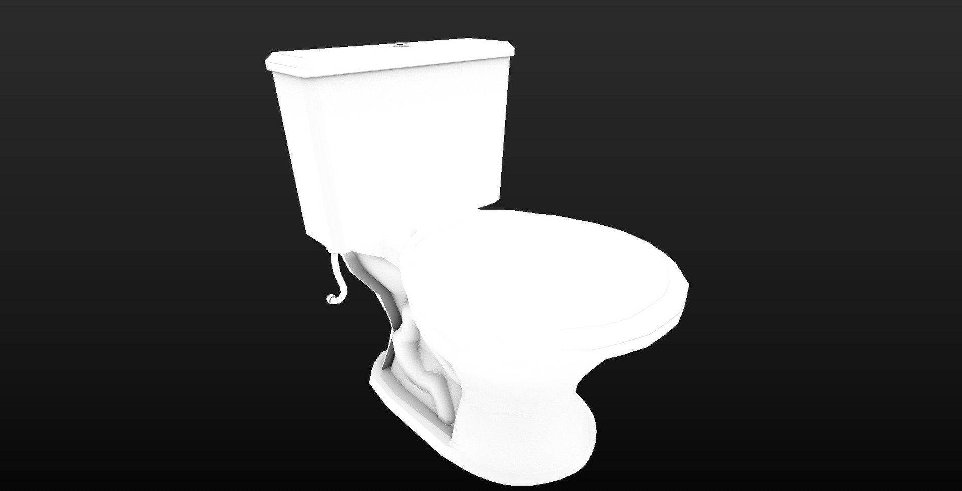 3D Toilet - Low Poly - Game Ready Model - TurboSquid 1787235