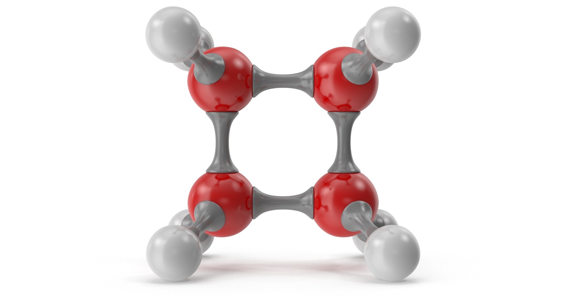 Cyclobutane Molecular Model - TurboSquid 1280077