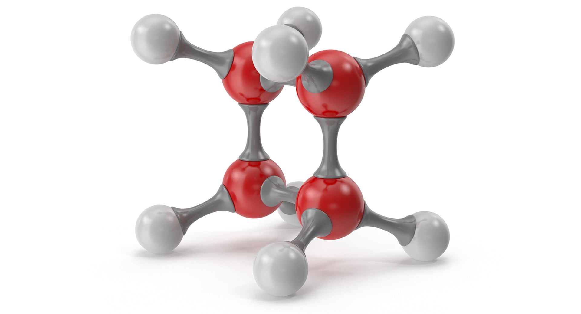 Cyclobutane Molecular Model - TurboSquid 1280077