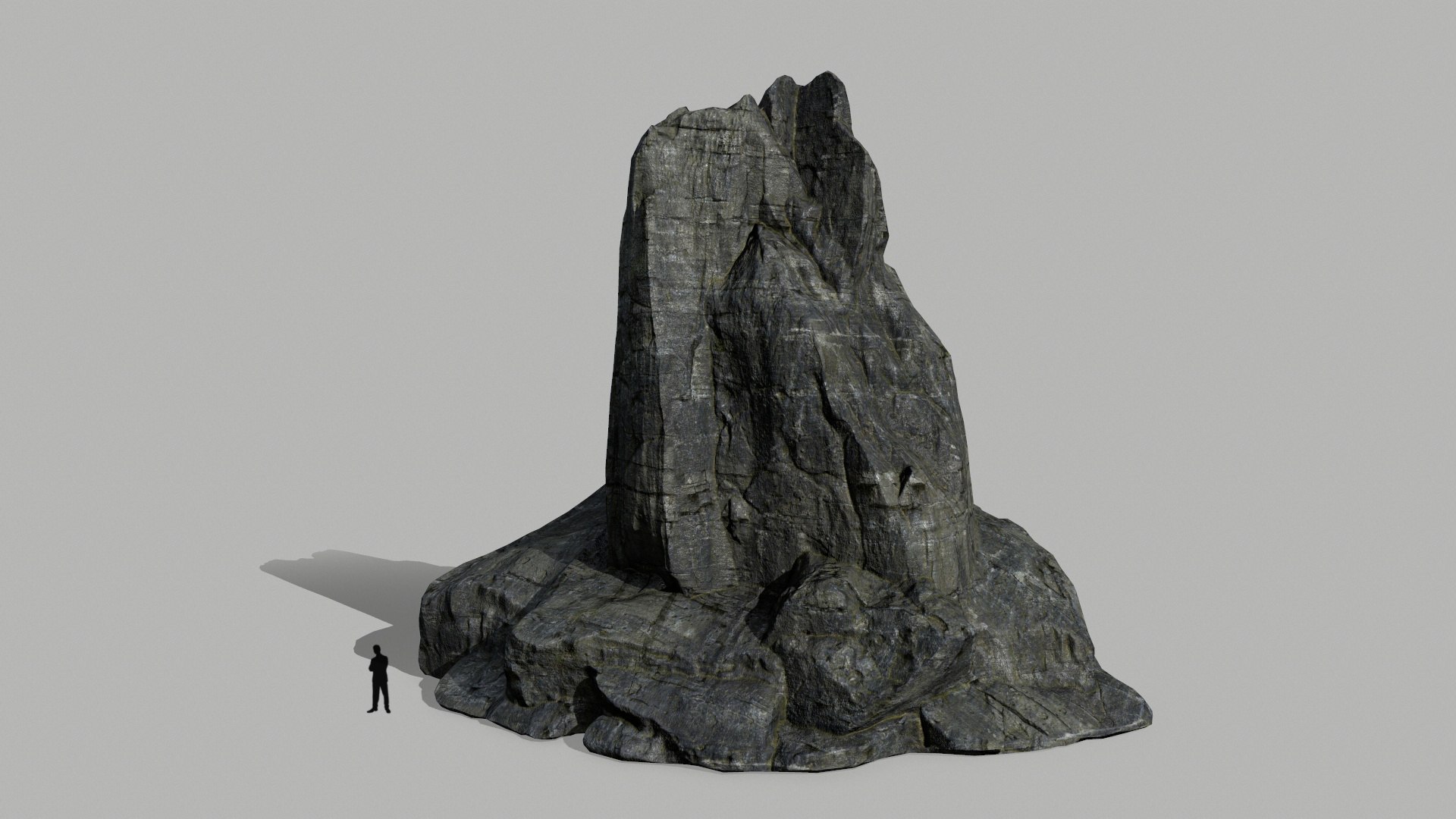 Rock cliff 3D model - TurboSquid 1348617