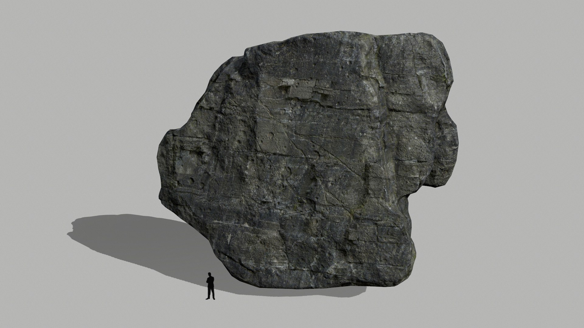 Rock cliff 3D model - TurboSquid 1348617