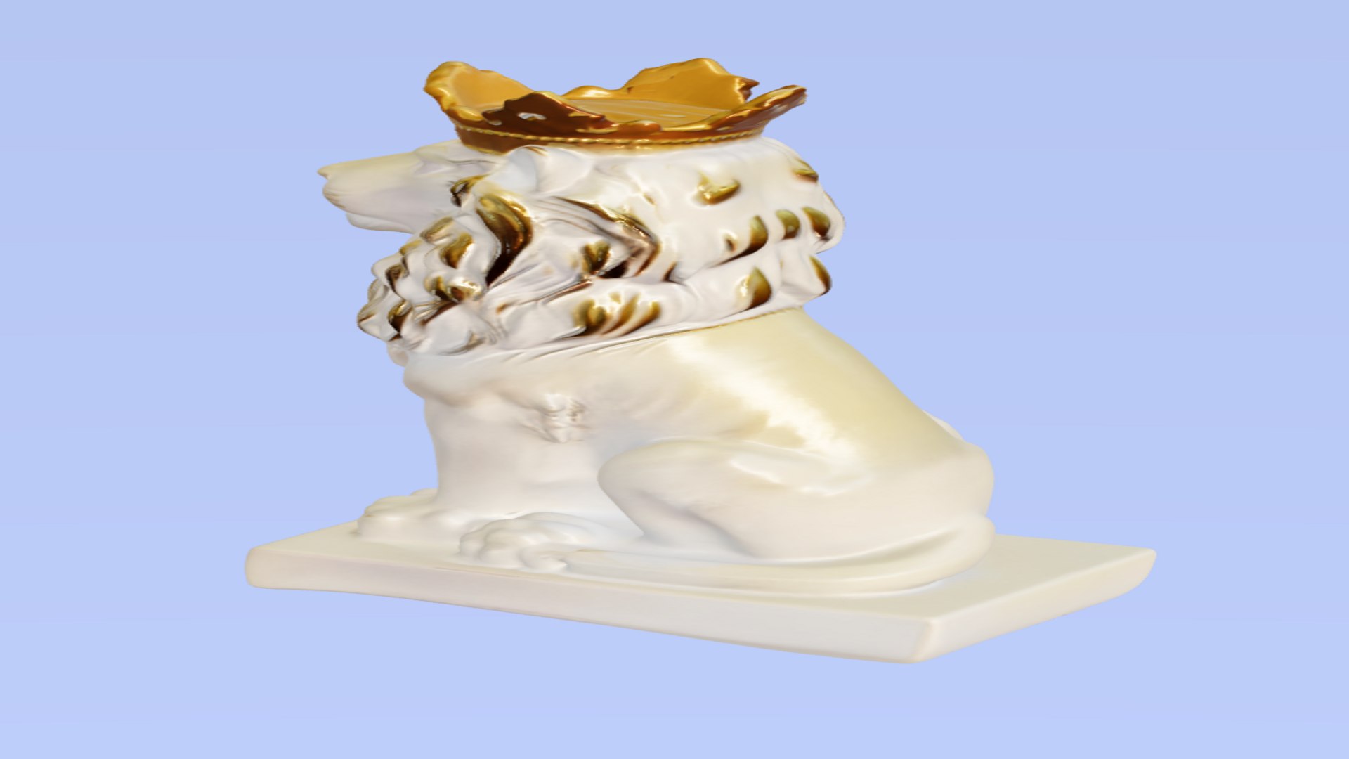 3D Modern Aslan Dekoratif Heykeli Model - TurboSquid 2284807