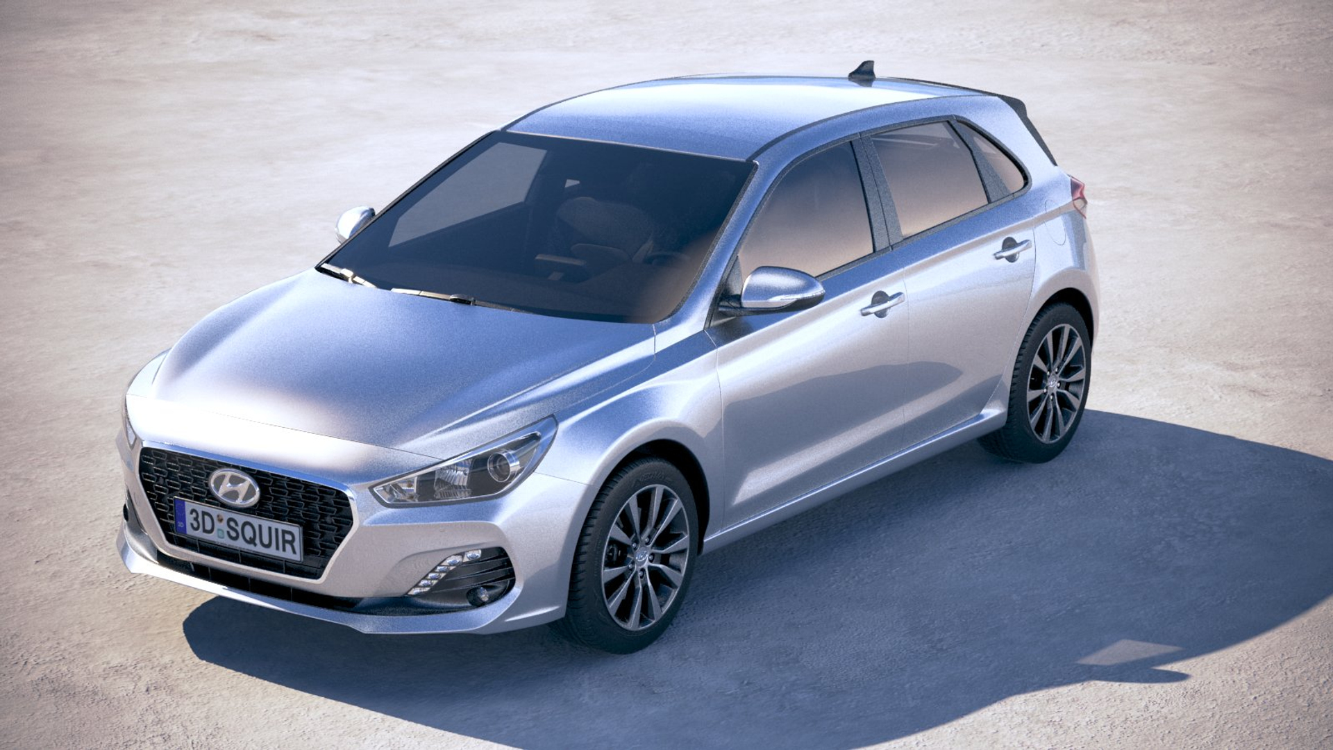3D Hyundai I30 2019 - TurboSquid 1352494