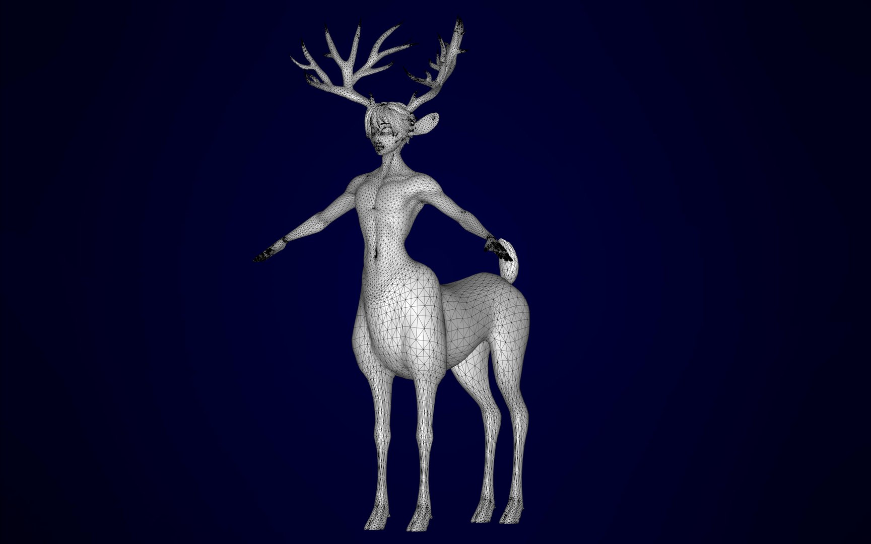 3D Cervitaur Horns - TurboSquid 1591185