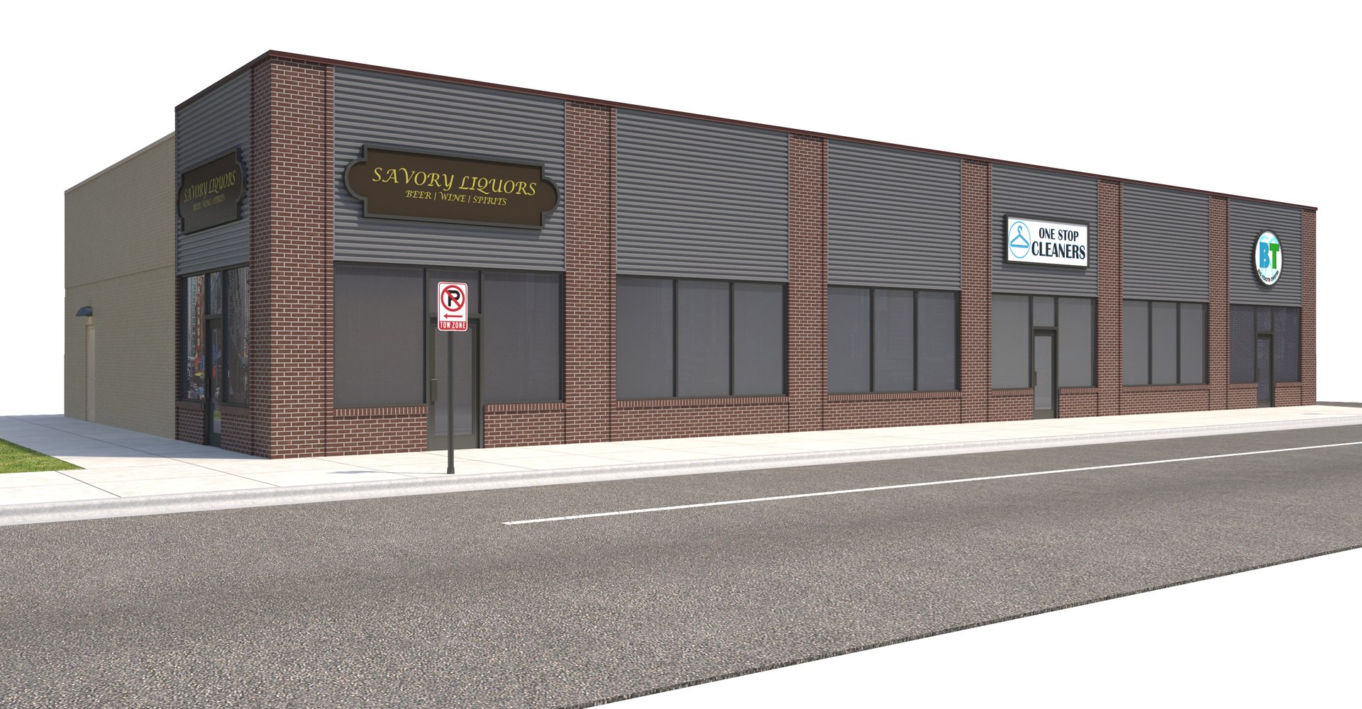 3D Store Retailer Mall Model - TurboSquid 1649895