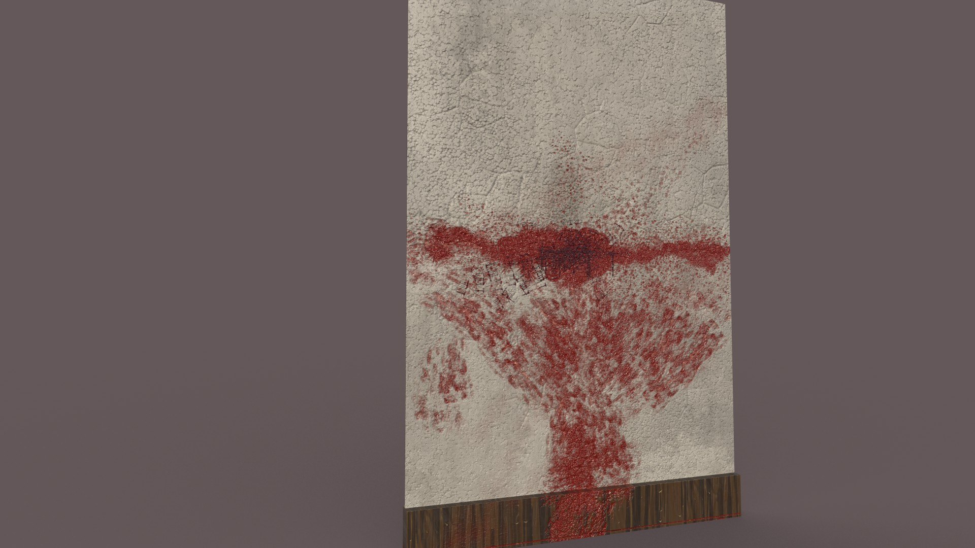 3D Model Gothic Wall Collection Low-Poly PBR Assets With High-Res ...