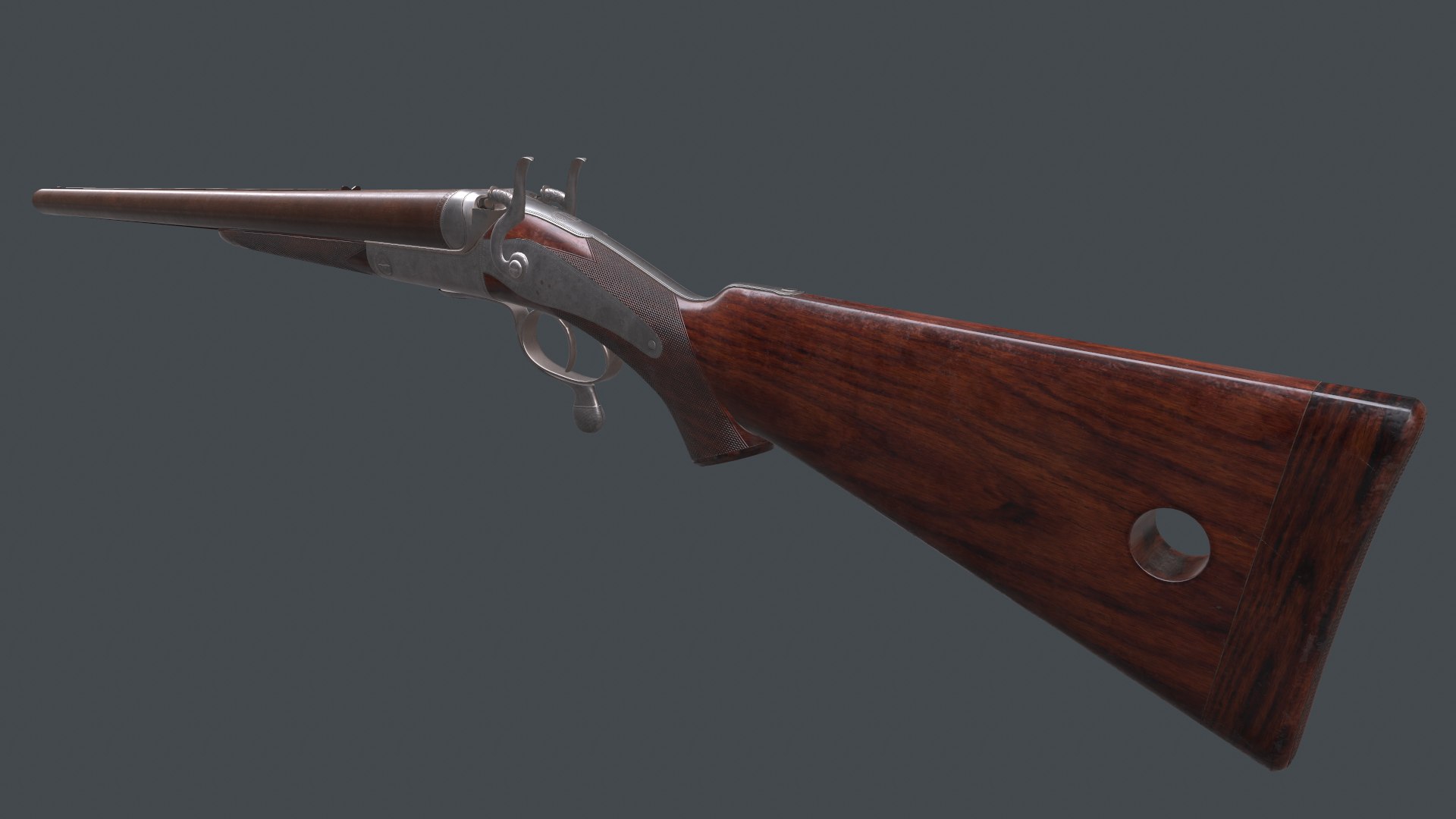 3D Vintage Hunting Rifle - TurboSquid 2100872