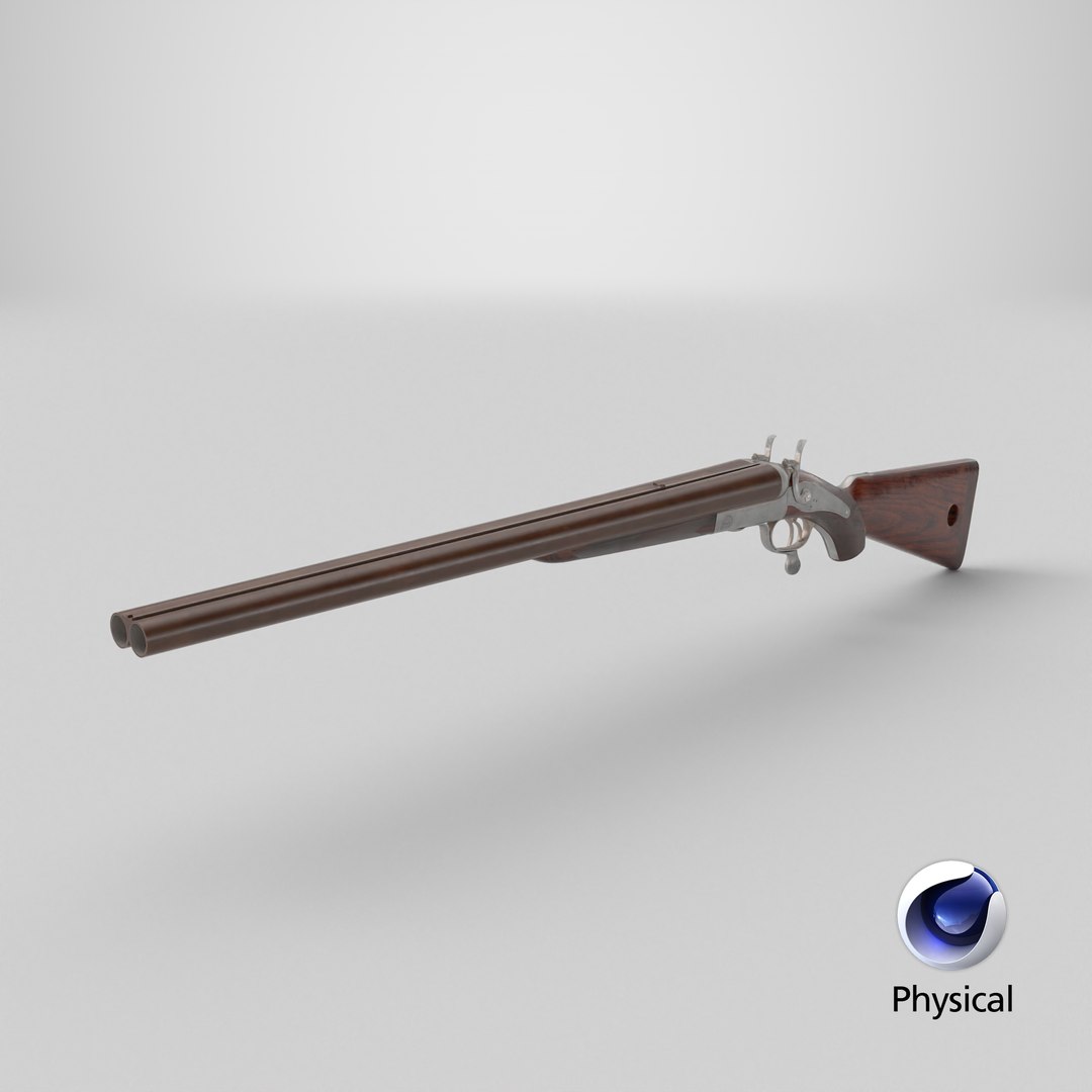 3D Vintage Hunting Rifle - TurboSquid 2100872