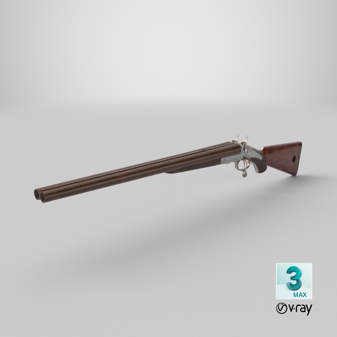3D Vintage Hunting Rifle - TurboSquid 2100872