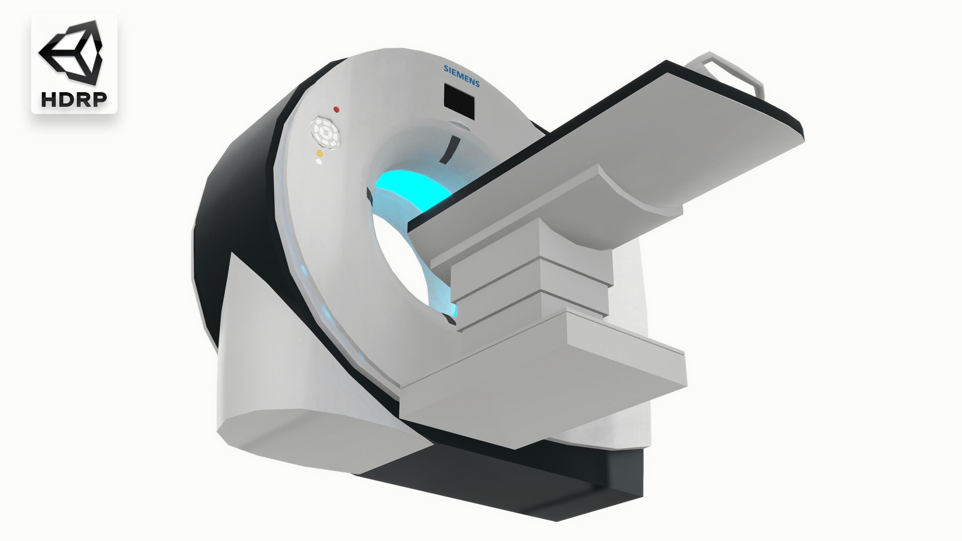 Siemens Somatom Force Ct Scanner Unity Hdrp 3D Model - TurboSquid 2210343