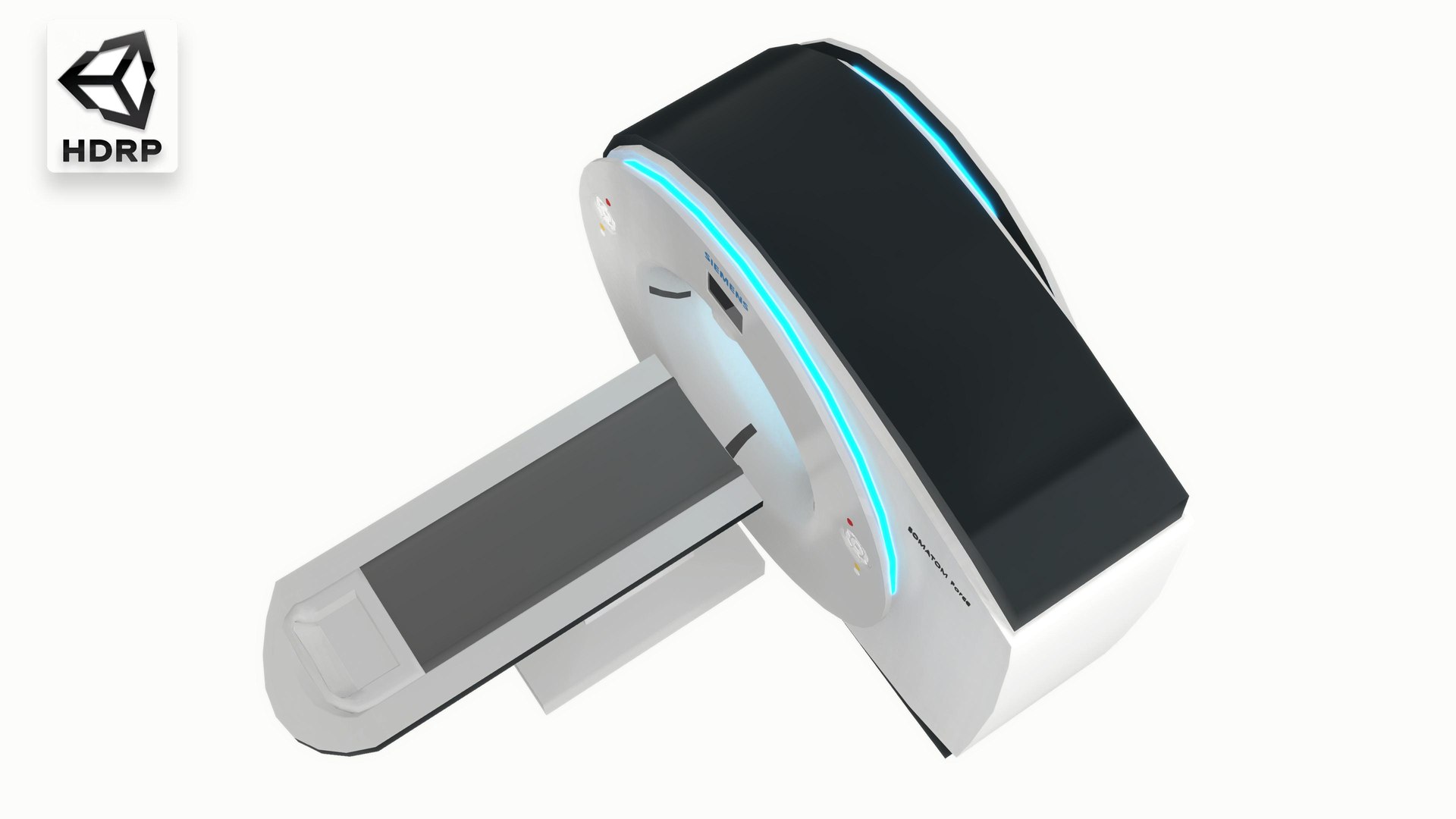 Siemens Somatom Force Ct Scanner Unity Hdrp 3D Model - TurboSquid 2210343